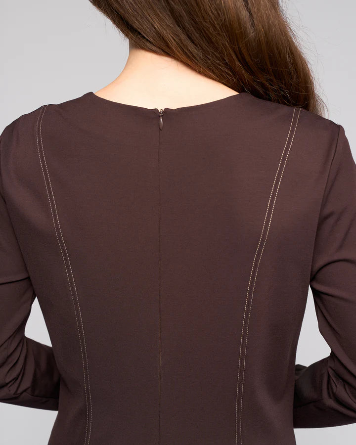 Vassalli "Miner Dress" - Chocolate - Sizes: 8 10 12 14 16 – Via Vai New ...